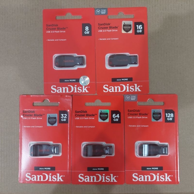 Jual Flashdisk Sandisk Cruzer Blade Original | Shopee Indonesia