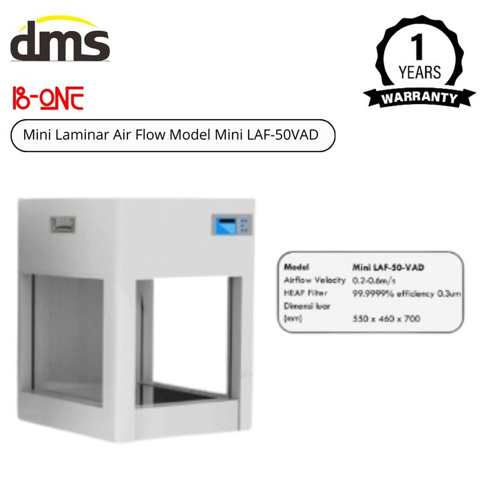 Jual Mini Laminar Air Flow Model Mini LAF-50-VAD, B-One | Shopee Indonesia