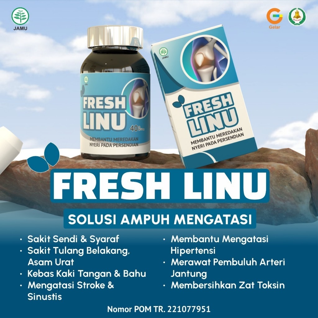 Jual FRESH LINU 1 Botol isi 40 Pil Hitam Ajaib ORIGINAL | Shopee Indonesia