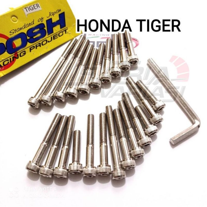 Jual BAUT HONDA TIGER BAUT BLOK MESIN TIGER / BAUT CVT TIGER FULL SET ...