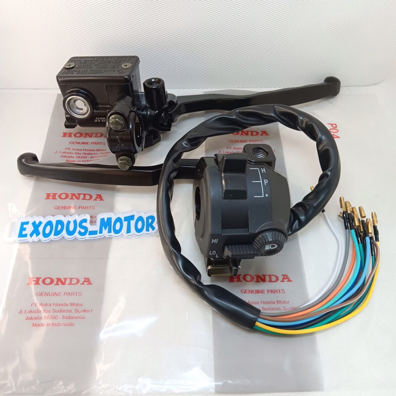 Jual MASTER REM SET GL PRO,GL MAX KANAN KIRI PLUS SAKLAR KABEL 12 ...