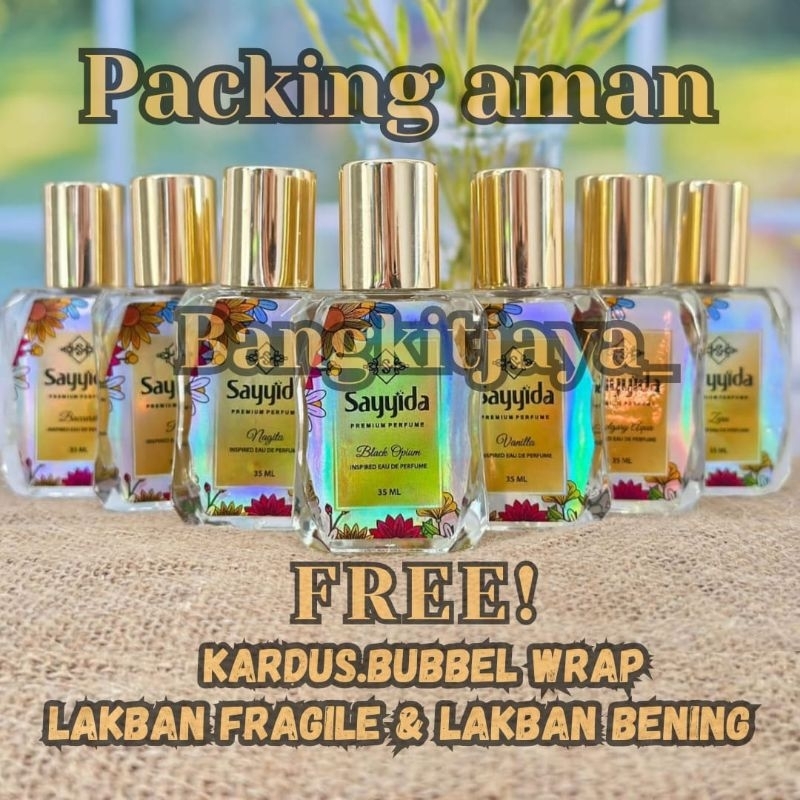 Jual PARFUM SAYYIDA PREMIUM 35ML TAHAN LAMA /PARFUM BEST SELLER ...
