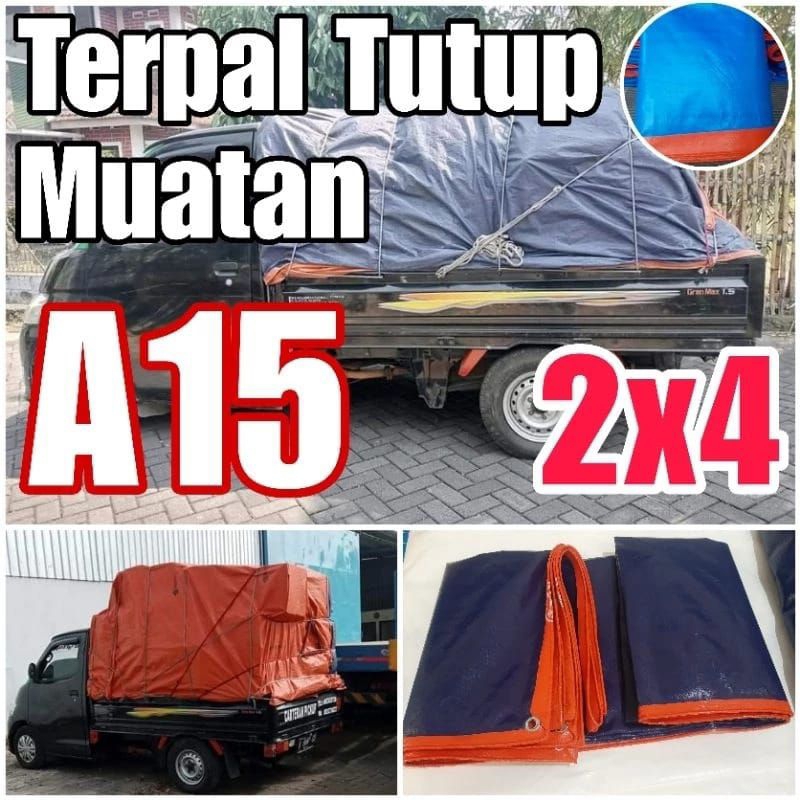 Jual Terpal Korea A15 Ukuran 2x4 Terpal Tenda Truck | Shopee Indonesia