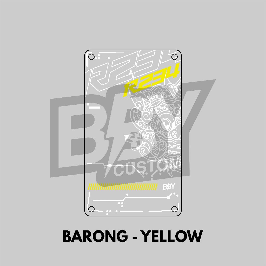 Jual Backdoor Akrilik Transparan R 234 | Shopee Indonesia