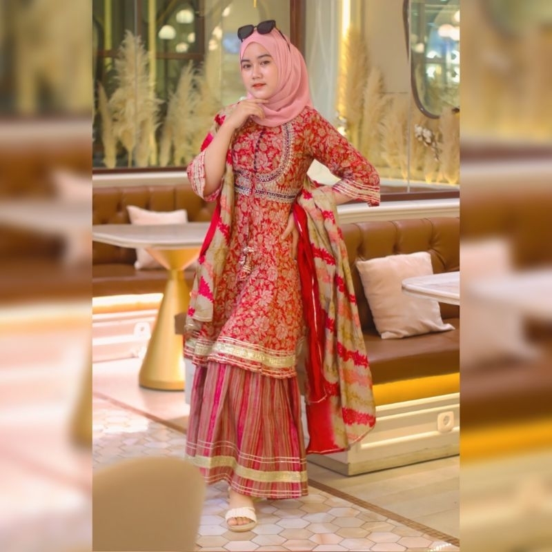 Jual Ori india kurti / gamis Made in india asli ya bahan ori india ya ...