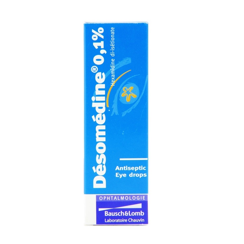Jual Bausch & Lomb Desomedine 0.1 % Antiseptic Eye Drop 10ml | Shopee ...