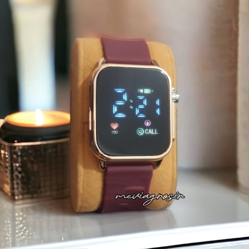 Jual Jam LED Digital Wanita Pria Unisex Couple Jam Tangan LED WATCH ...