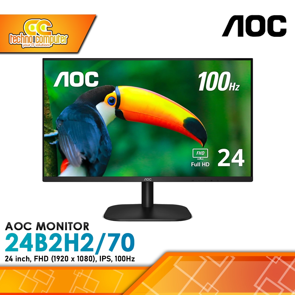 Jual MONITOR AOC 24B2H2/70 LED Monitor - 24 inch, FHD (1920 x 1080 ...