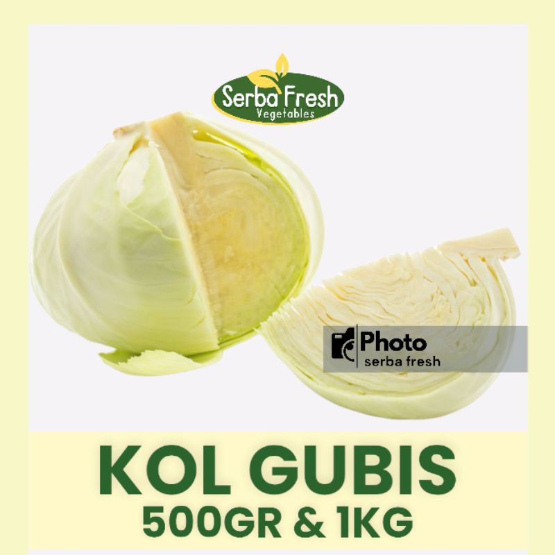 Jual GUBIS KOL | 500GR & 1 KG | SERBA FRESH | KUBIS GUBIS | Shopee ...
