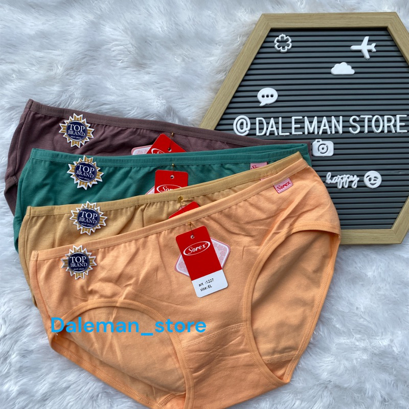 Jual CD Wanita Sorex 1227 Mini Basic Soft & Comfort / Celana Dalam Wanita Dewasa - Grosir ...