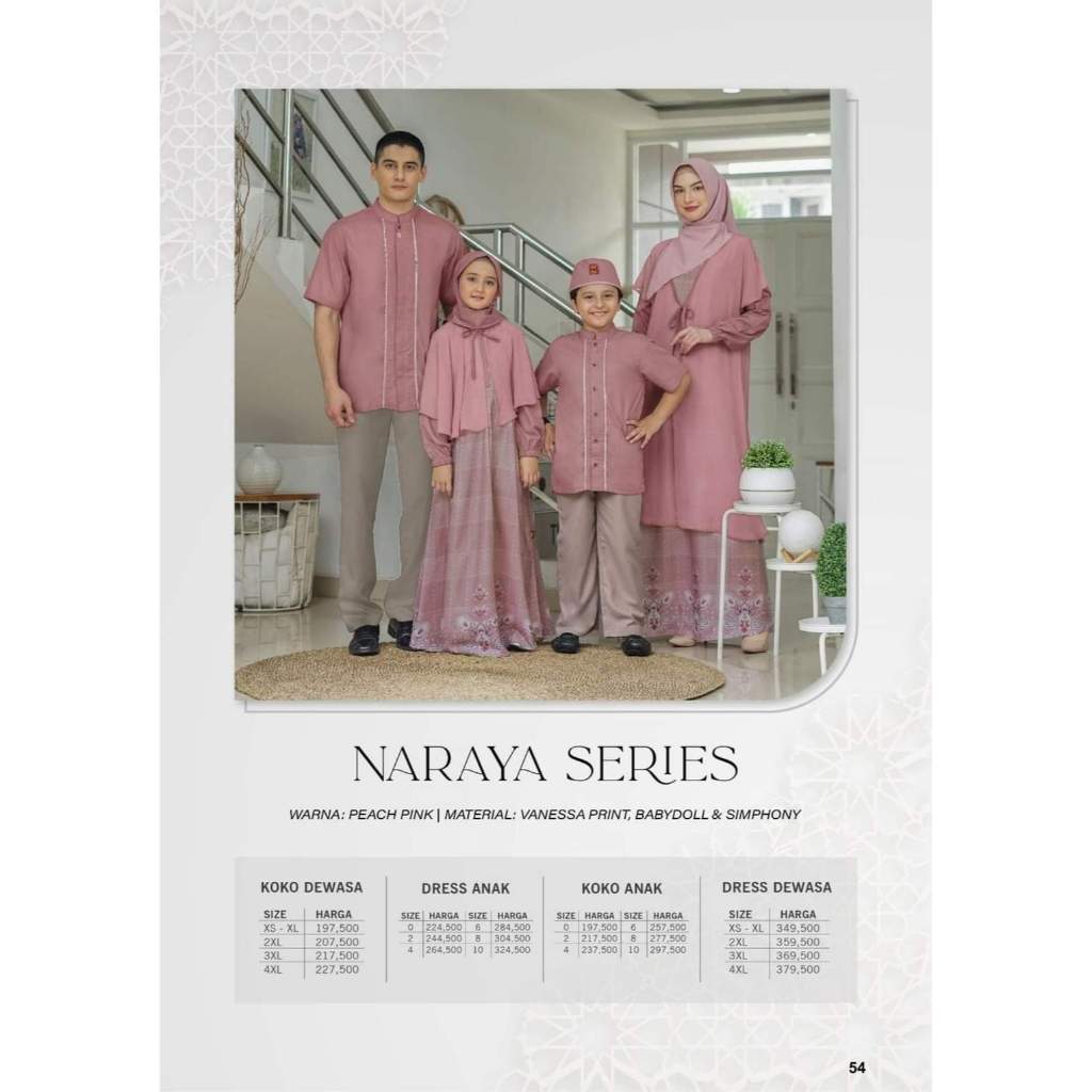 Jual SARIMBIT KEKE TERBARU 2024 NARAYA SERIES PEACH PINK | Shopee Indonesia