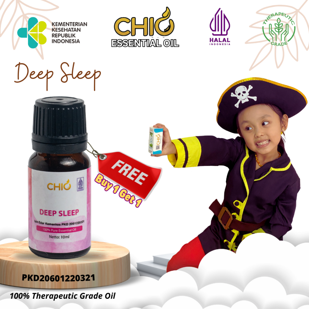 Jual B1G1 Chio Deep Sleep Essential Oil | Shopee Indonesia