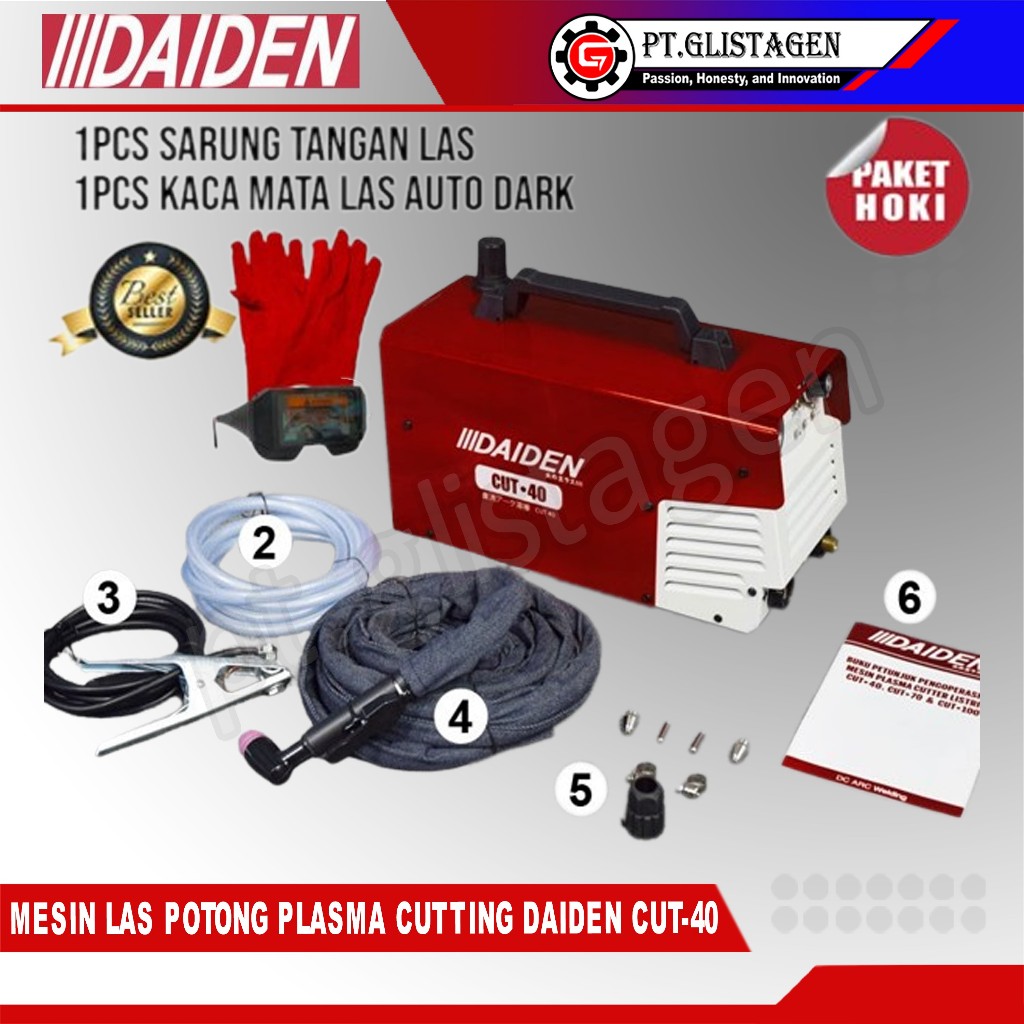 Jual DAIDEN CUT-40 Mesin Las Travo Las Potong Plasma Cutting Inverter Welding Cutter | Shopee ...
