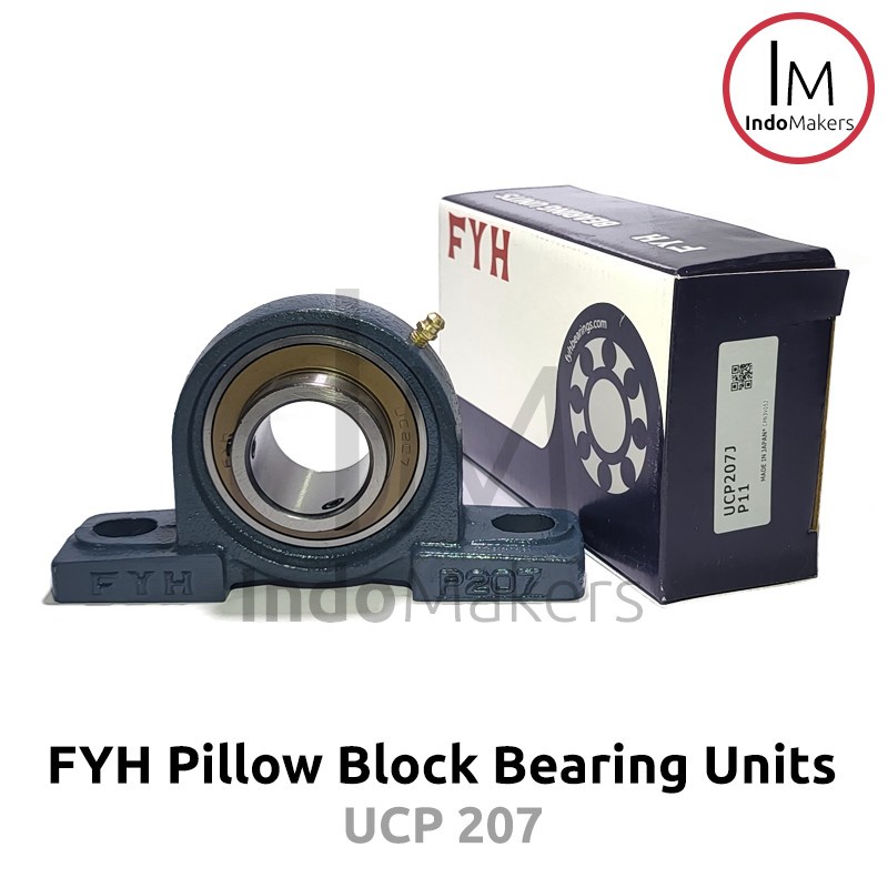 Jual Pillow Block Bearing Unit UCP 207 - As 35mm FYH Japan | Shopee Indonesia