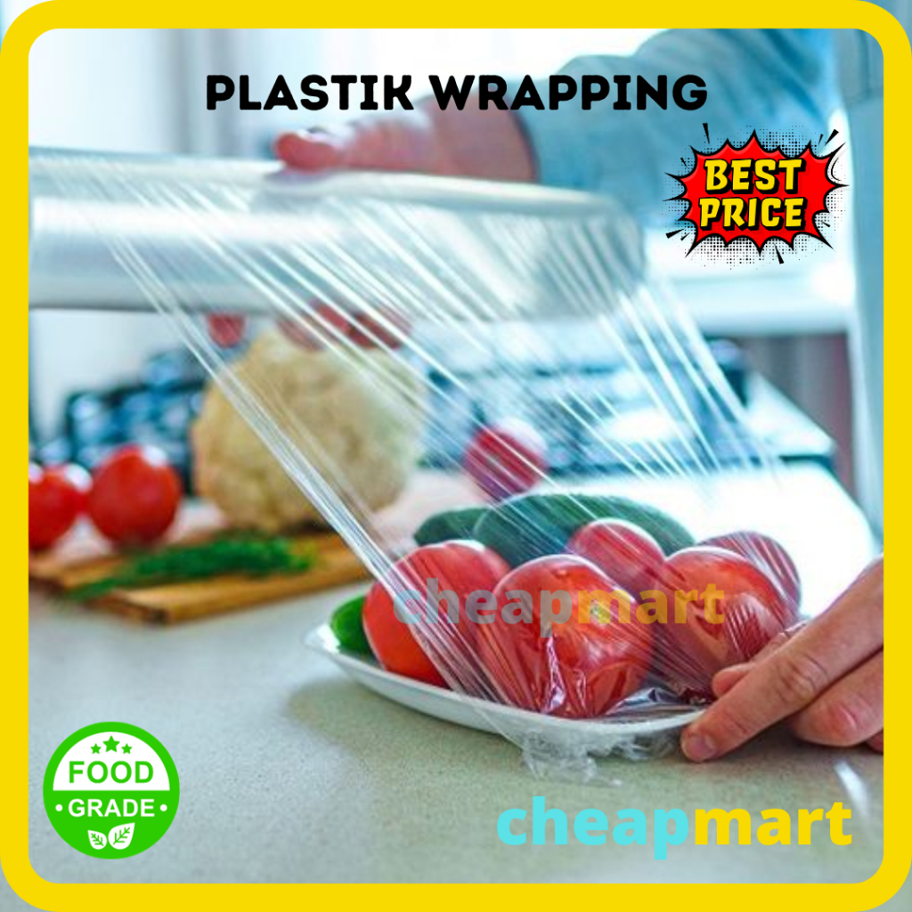 Jual Plastik Wrapping Makanan / Food Wrap (Food Grade) Lebar 45 CM / 50 ...