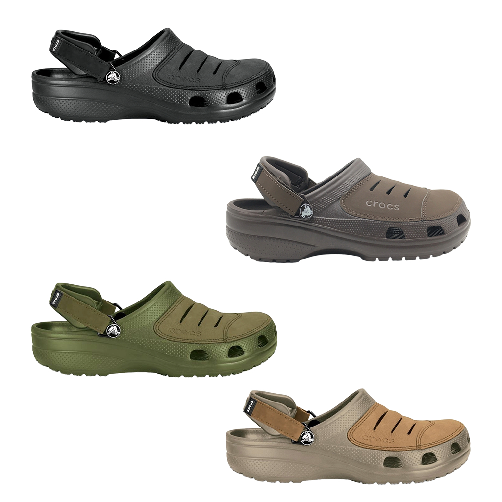 Jual Crocs Yukon Leather / Sepatu Sandal Pria Clog / Best Seller ...