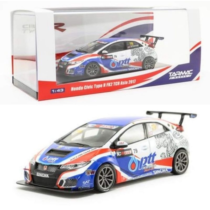 Jual Tarmac Honda Civic FK2 Type R Singha scale 1:43 | Shopee Indonesia