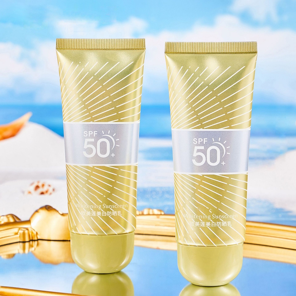 Jual Sunscreen Cream Protector Facial Sun Block Spf50 Gel Isolation Lotion Cream Bleaching ...