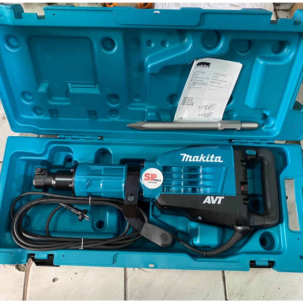 Jual MESIN BOBOK BETON / DEMOLITION / JACK HAMMER MAKITA HM1306 / HM ...