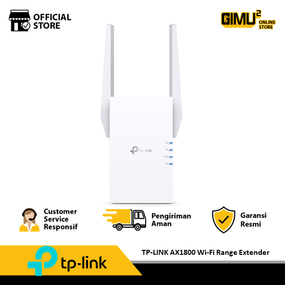 Jual TP-LINK RE605X AX1800 Wi-Fi Range Extender | Shopee Indonesia