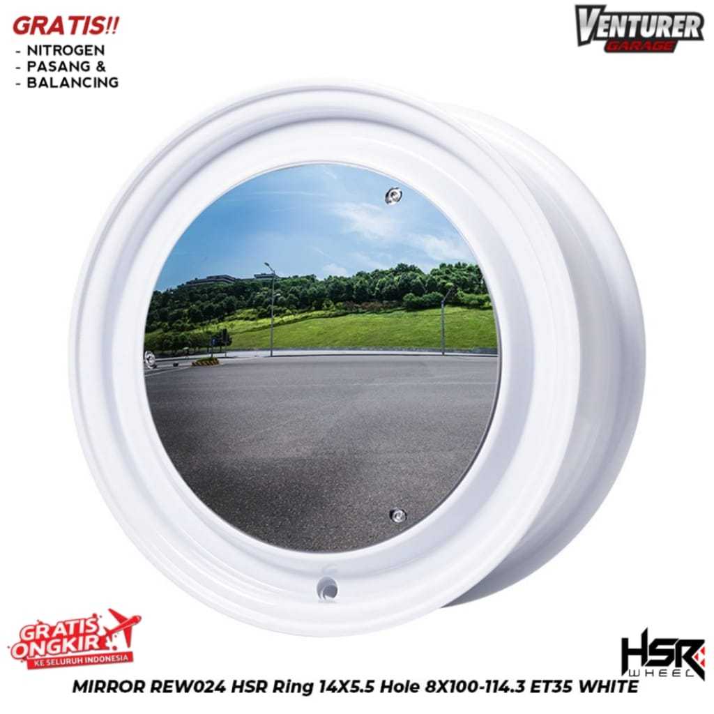 Jual VELG MOBIL RETRO HSR MIRROR R14 UNTUK WULING AI EV DLL PCD 4X100 ...