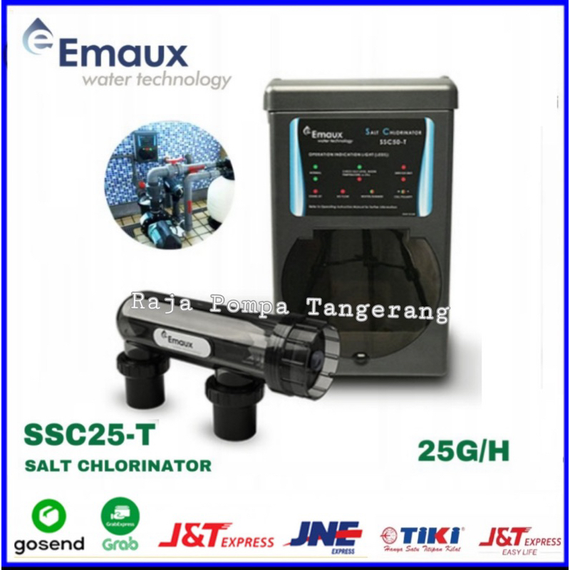 Jual EMAUX SSC25-T - Salt Chlorinator 25G/H | Shopee Indonesia