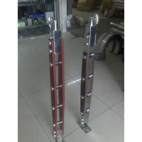 Jual TIANG RAILING TANGGA MINIMALIS KACA | Shopee Indonesia