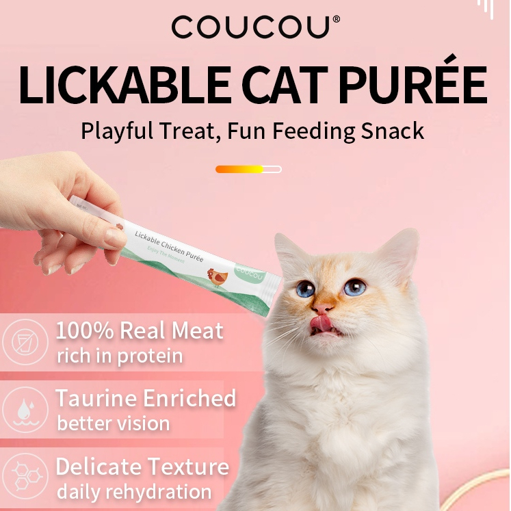 Jual coucou wet food (Massal 1pc)15g makanan kucing basah snack kucing ...