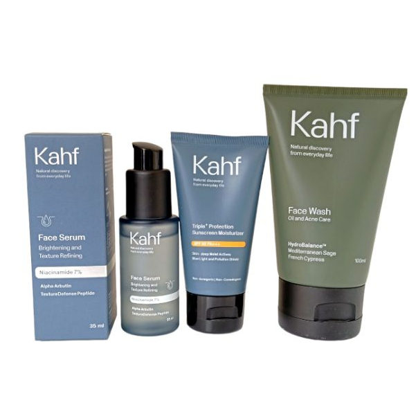 Jual Paket Kahf Skincare Pria/Kahf Cream Perawatan Cowo/ Serum Wajah ...