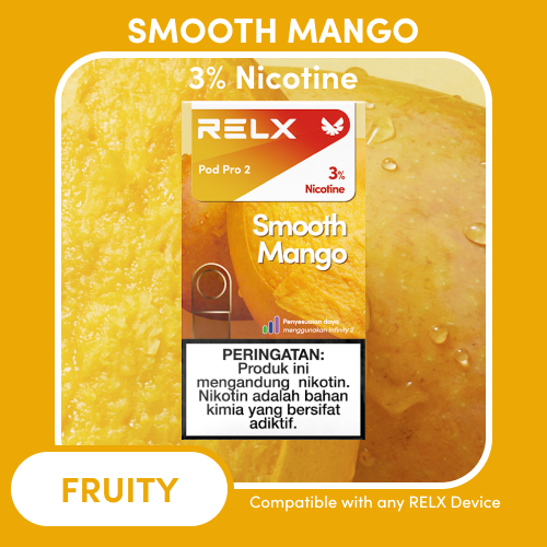 Jual RELX Pod Pro 2 - Smooth Mango (Isi 1 Pod) | Shopee Indonesia