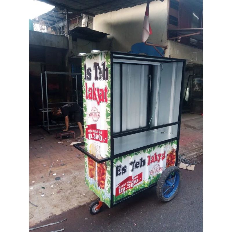 Jual gerobak es teh jawa gerobak es teh | Shopee Indonesia