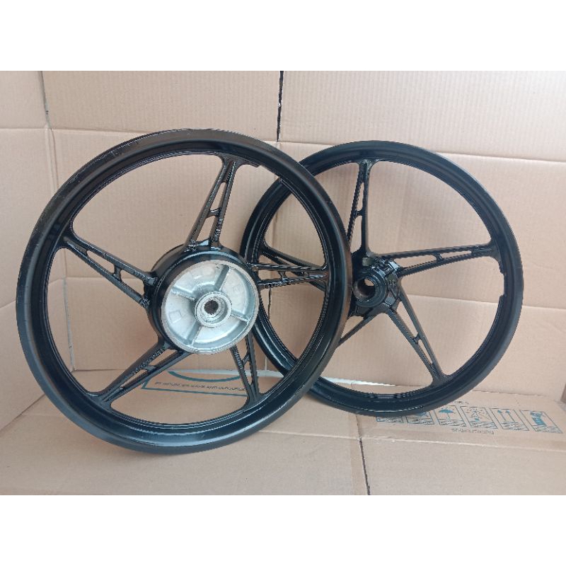 Jual Velg Pelk Pelek Racing Depan Belakang Motor Yamaha Jupiter MX lama ...