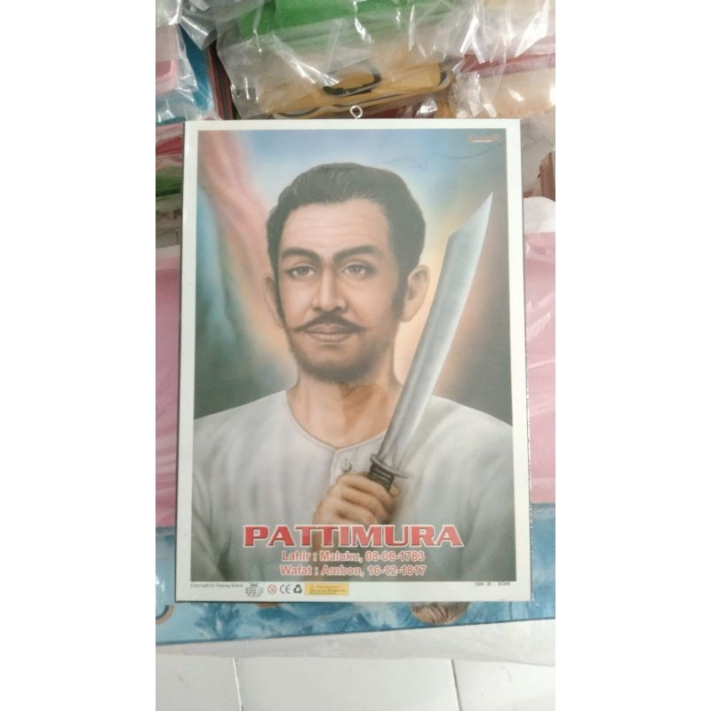 Jual POSTER BINGKAI PATTIMURA | Shopee Indonesia