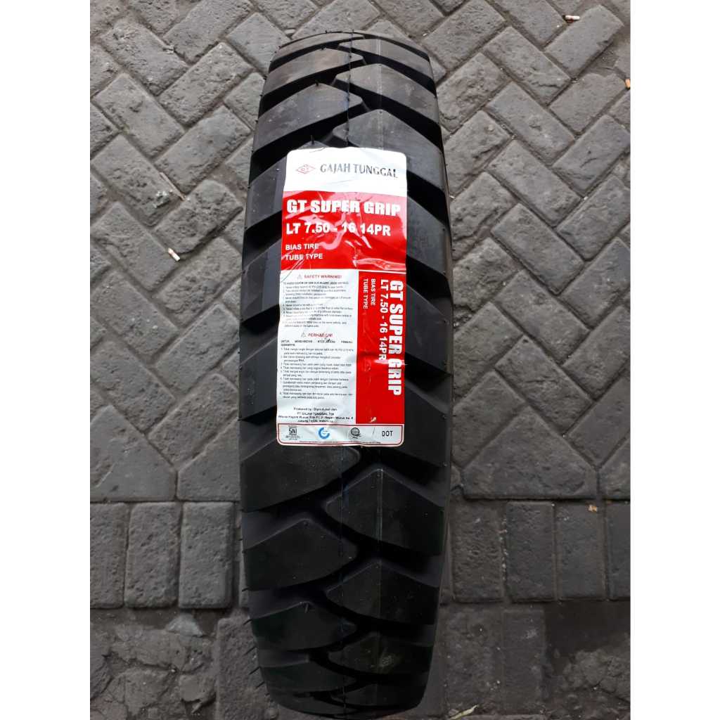 Jual GT SUPER GRIP 750 R16 14PR BAN LUAR TRUK Cold Diesel BUS 750 16 BIAS | Shopee Indonesia