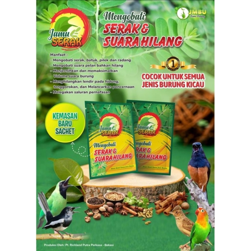 Jual JAMU SERAK UNTUK BURUNG | Shopee Indonesia