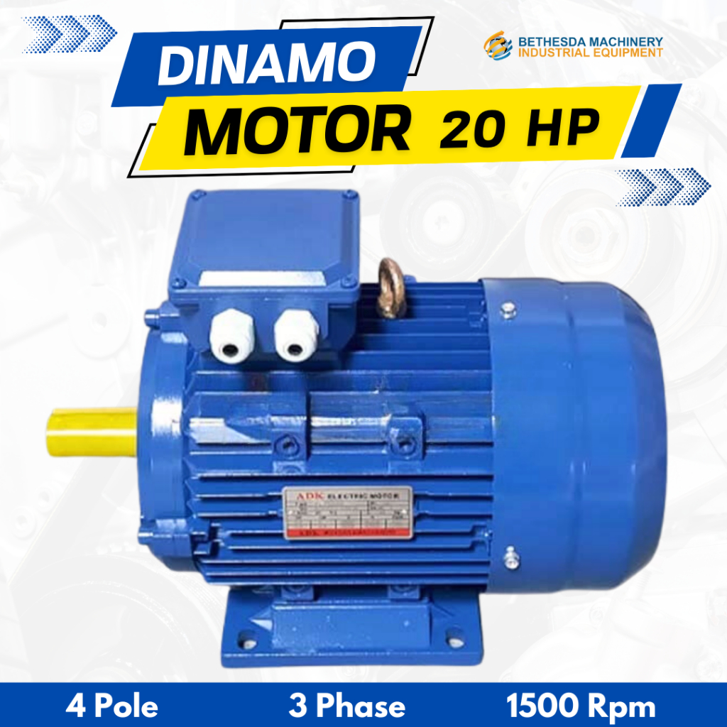 Jual Dinamo Motor Listrik 20 HP Elektro Motor 15 KW 3 Phase Electricity 20HP | Shopee Indonesia