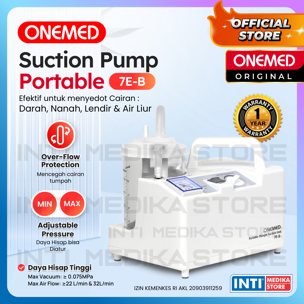 Jual ONEMED - Suction Pump BAYI Portable 7EB | Penyedot Lendir Dahak ...