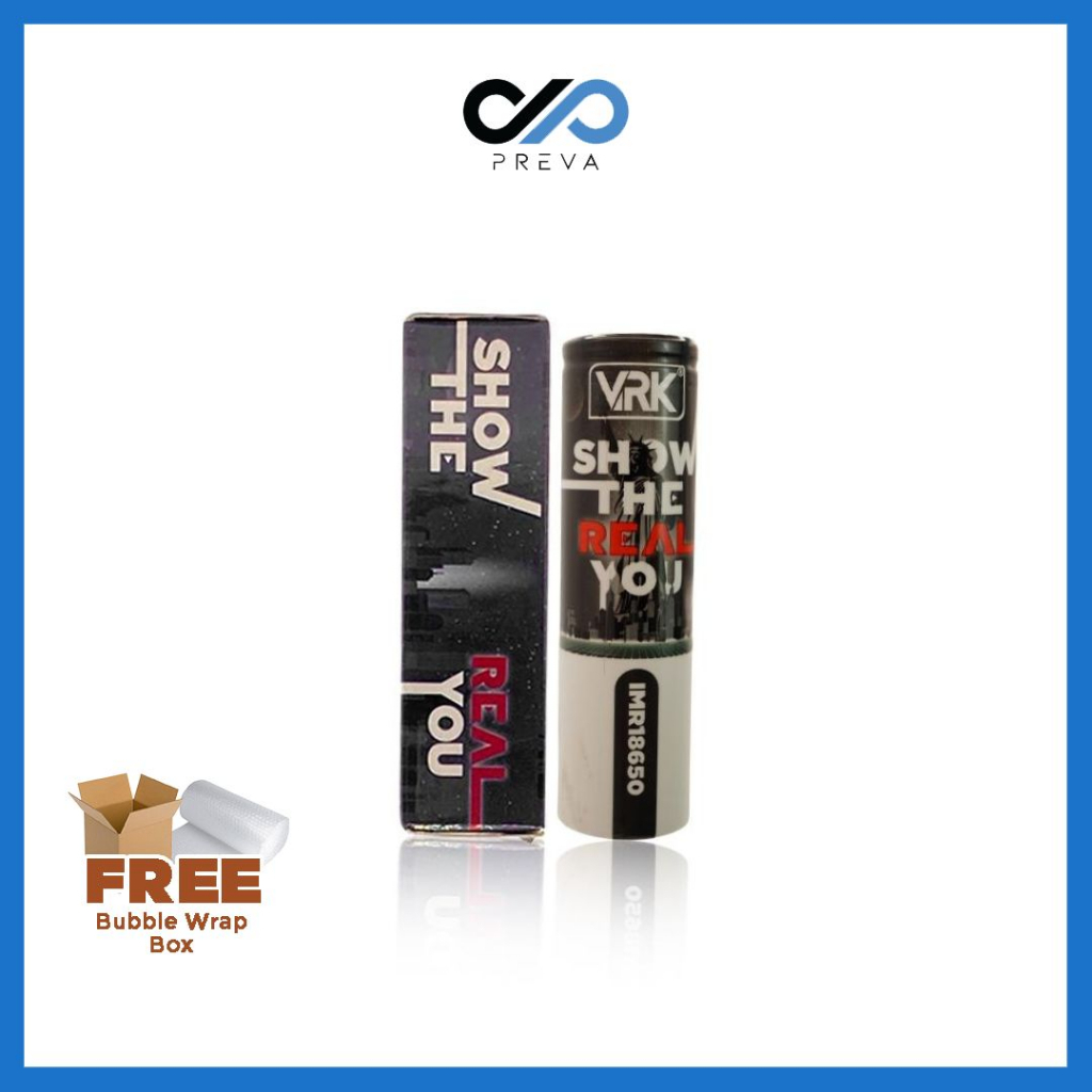 Jual VRK 18650 3500MAH BATTERY VRK BATERAI VRK 3500MAH by VRK | Shopee ...