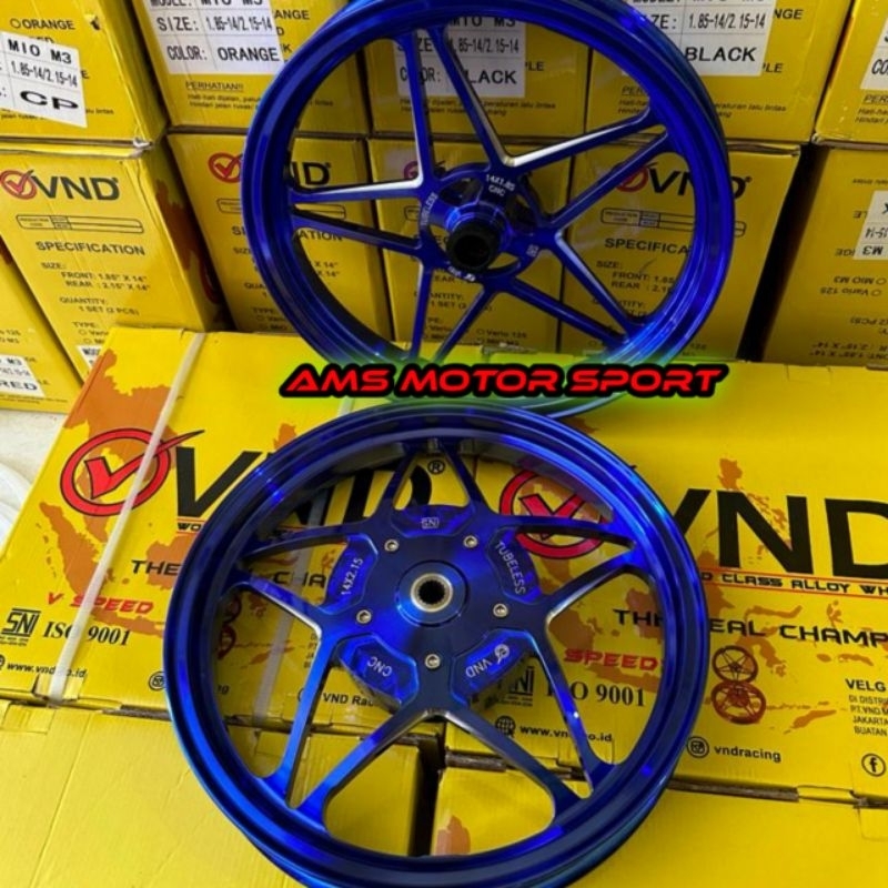 Jual Velg Pelak VND V Speed Gen 2 Mio Sporty/ Mio Lama/ Mio Smile /Mio ...