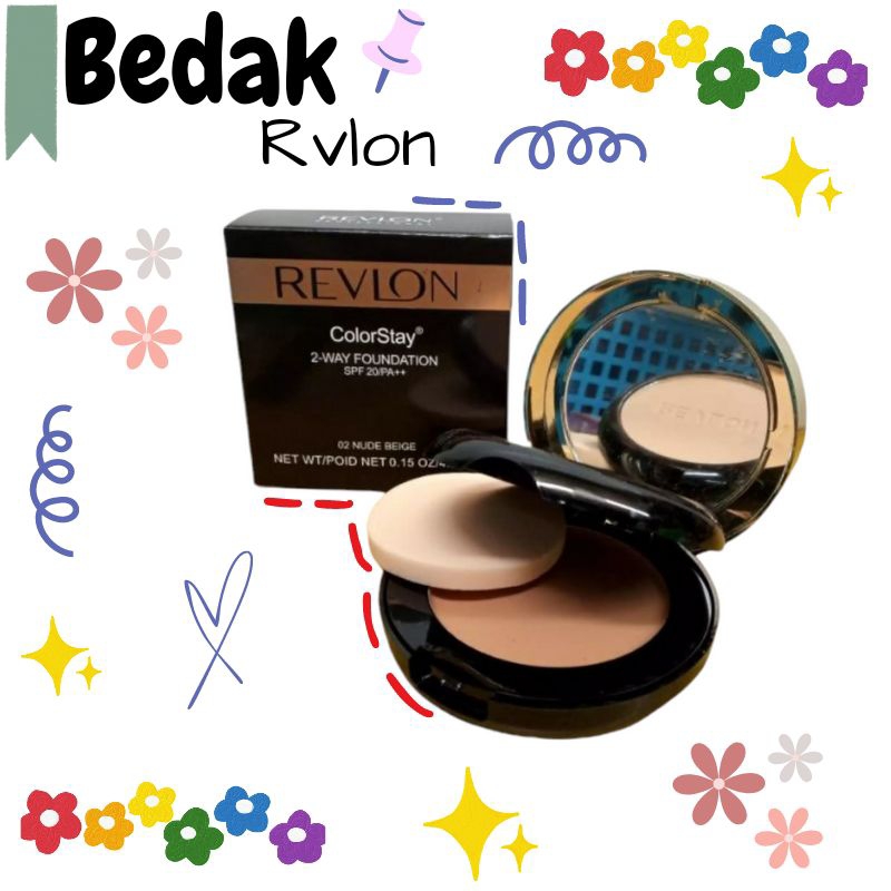Jual BEDAK REVLN TWC 2in1-Colorstay 2 Way Foundation Powder/BEDAK ...