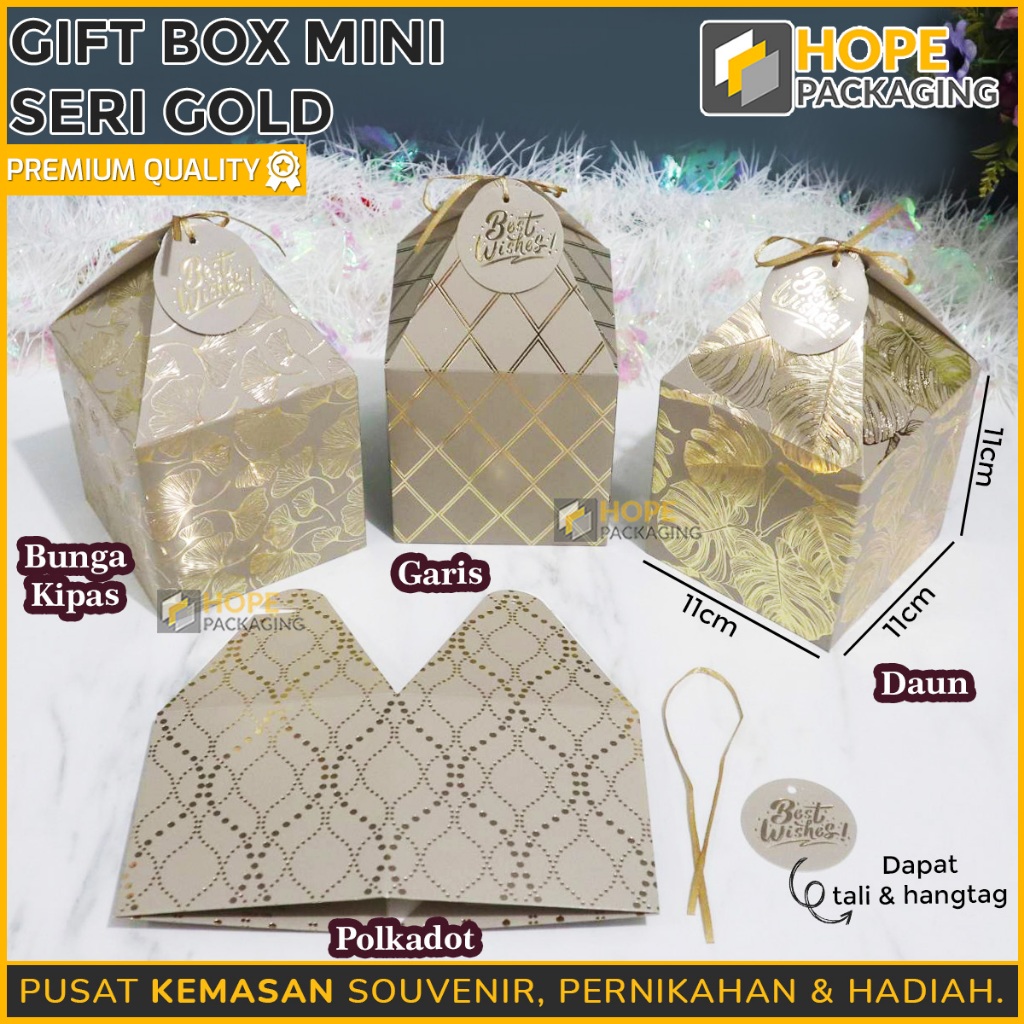 Jual Kotak Permen Coklat Candy Size : 11x11x11cm / Box Hampers / Kotak ...