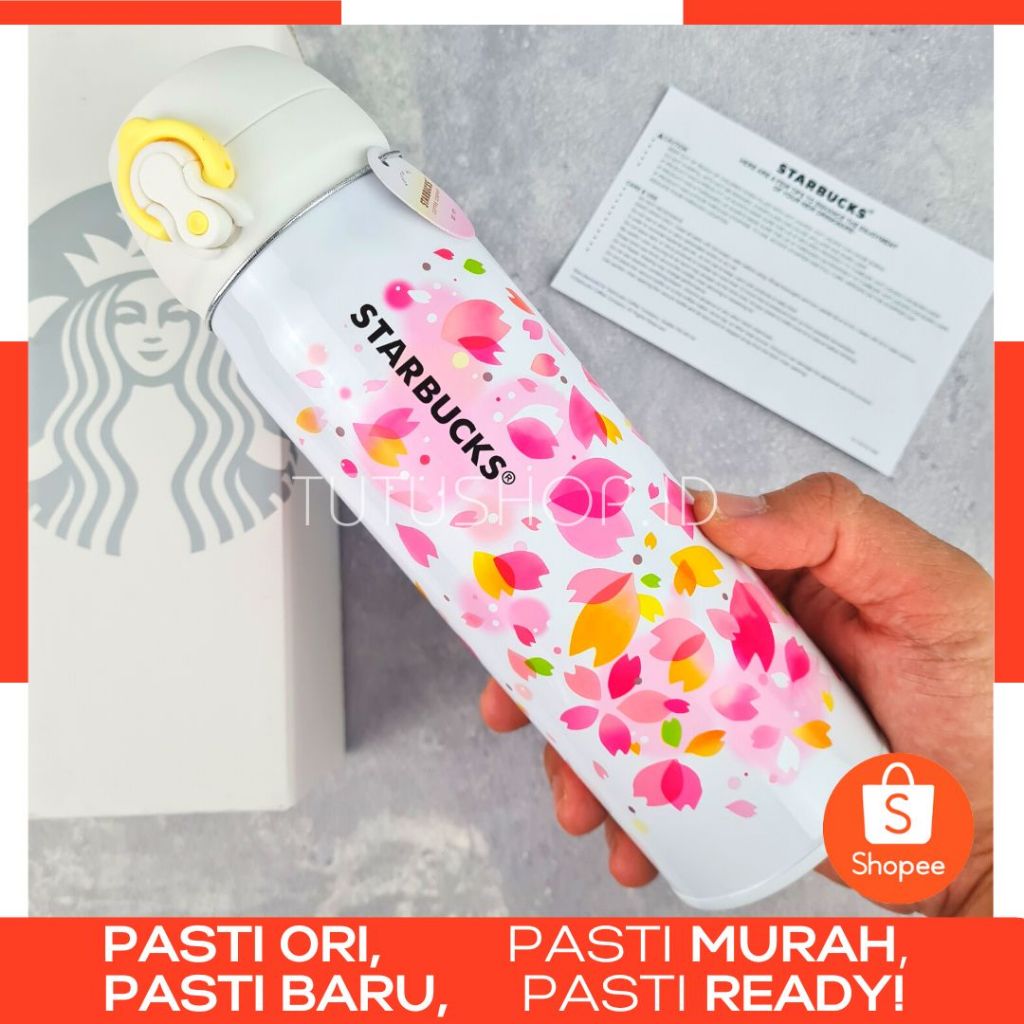 Jual STARBUCKS TUMBLER ORIGINAL Grande Botol Minum Thermos Air Panas ...