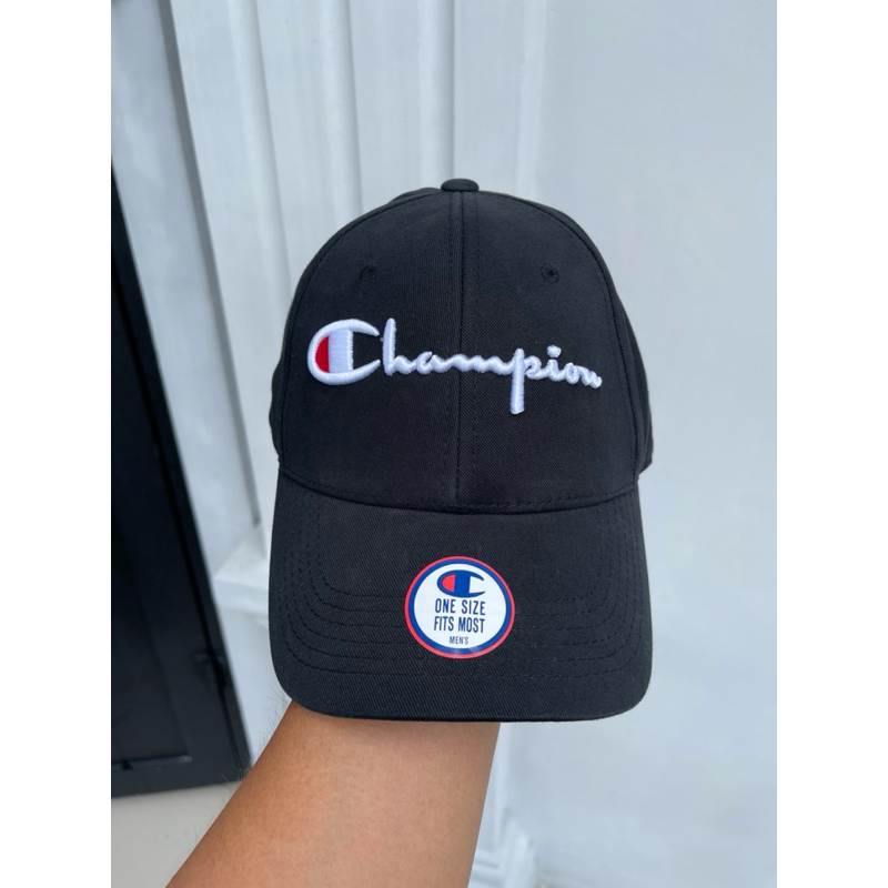 Jual TOPI CHAMPION LIFE HAT CLASSIC TWILL HAT BLACK H0543 ORIGINAL CAP | Shopee Indonesia