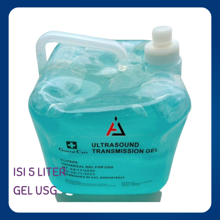 Jual Ultrasound Transmission Gel 5Ltr GENERAL CARE USG Gel 5 ltr Jely ...