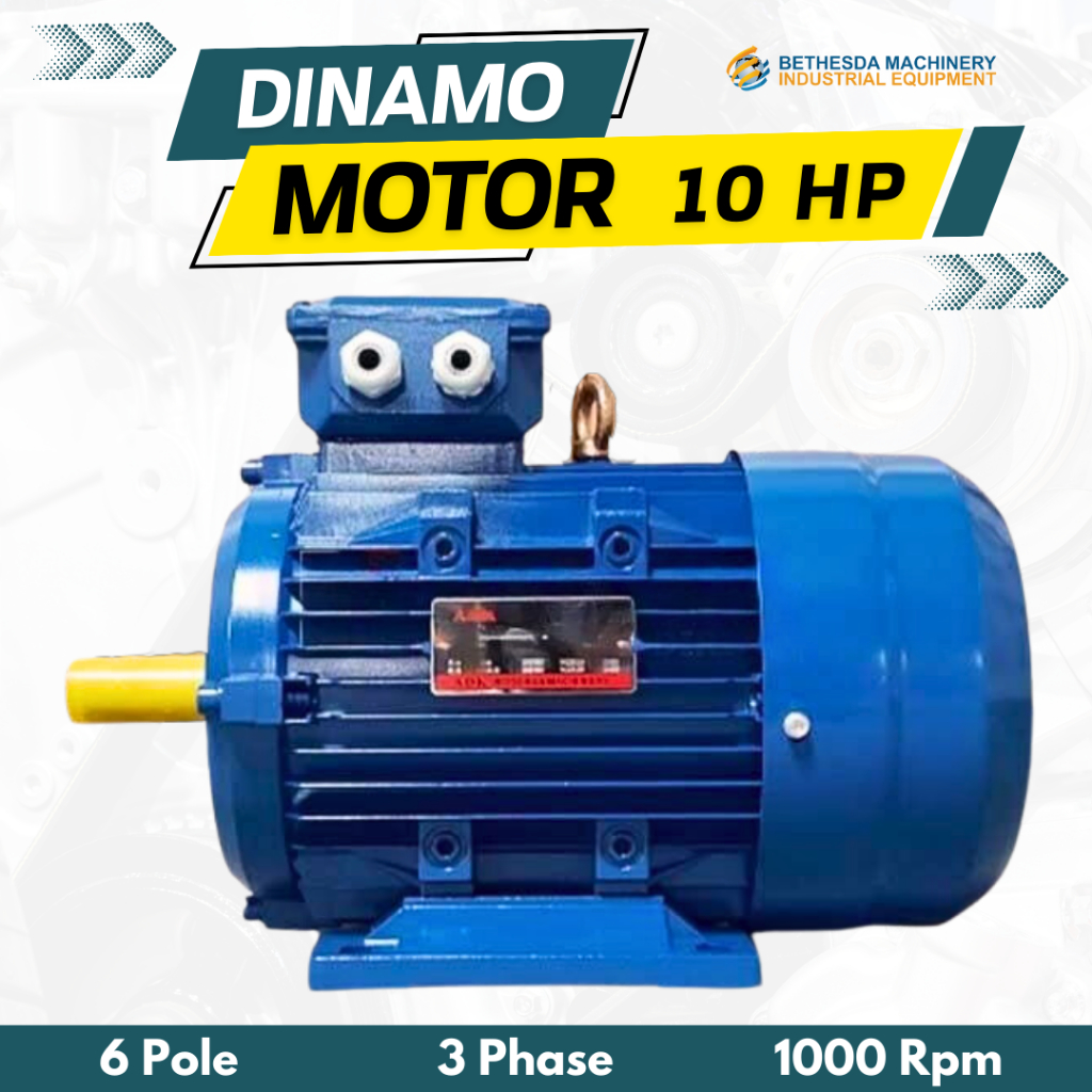 Jual Motor 10 HP Dinamo Elektro Motor 10HP 7.5KW 3Phase Motor Listrik ...