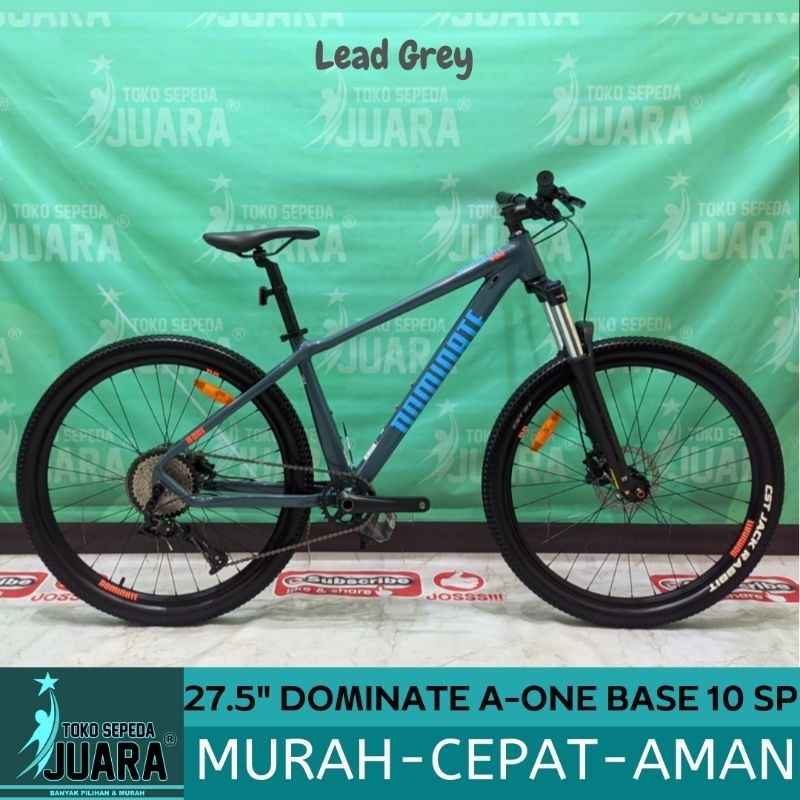 Jual SEPEDA GUNUNG DOMINATE A-ONE BASE 10 SPEED MTB 27.5 INCH BOOST TA ...