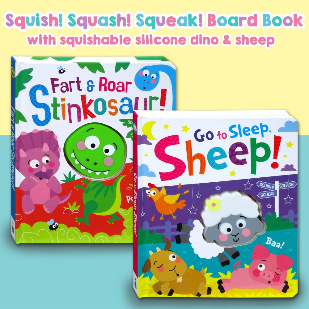Jual [Imagine That] Sheep / Stinkosaur Squish! Squash! Squeak! Board ...