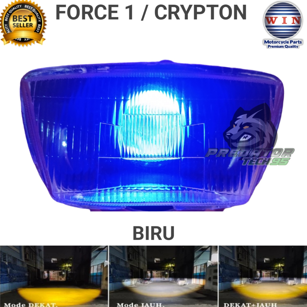 Jual LAMPU DAYMAKER COSTUME LED FIZ R FORCE 1 CRYPTON SUPER TERANG ...