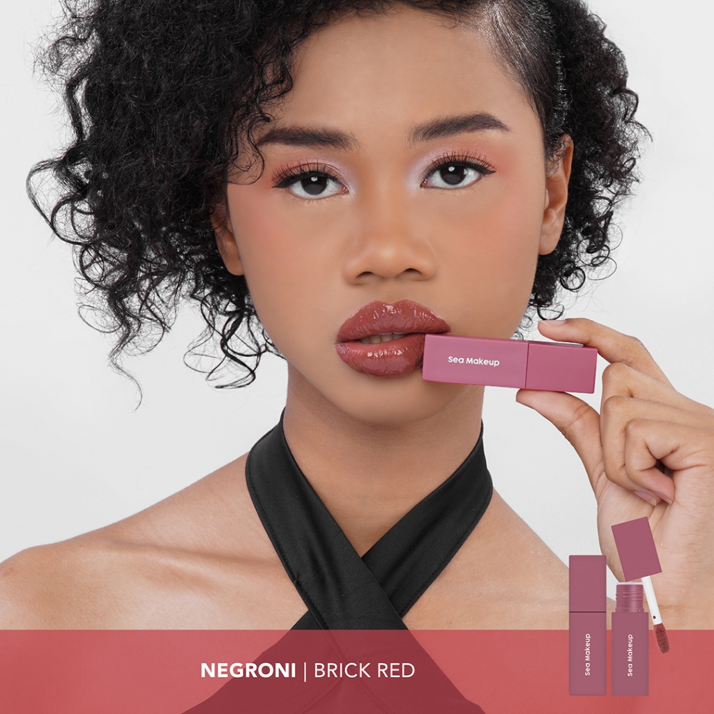 Jual Sea Makeup Lacquer Shake Lip Ink Longlasting lip ink - Glossy ...