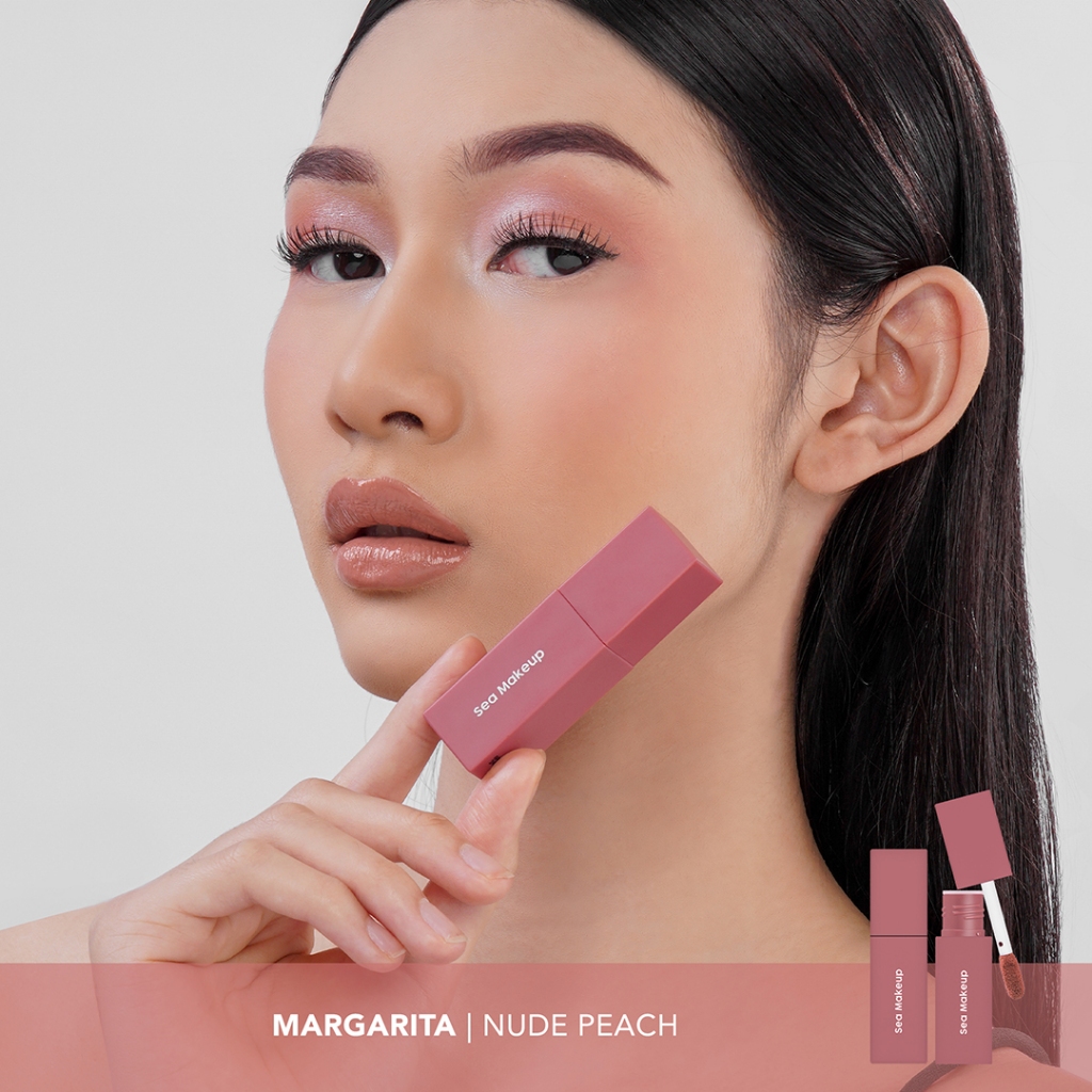 Jual Sea Makeup Lacquer Shake Lip Ink Longlasting lip ink - Glossy ...
